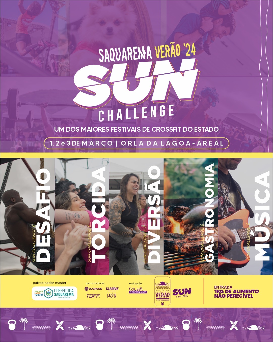 Saquarema Sedia o Desafio Sun Challenge: Uma Celebração do Crossfit no ...